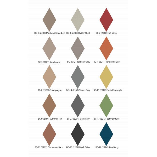 Diamond Colored Cork Wall Tiles